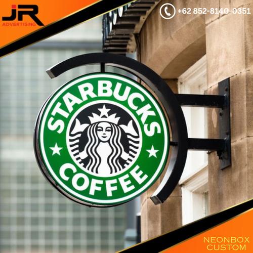 Jual Neonbox Neon Sign Bulat / Kotak / Custom Papan Sign 1 Sisi & 2 ...