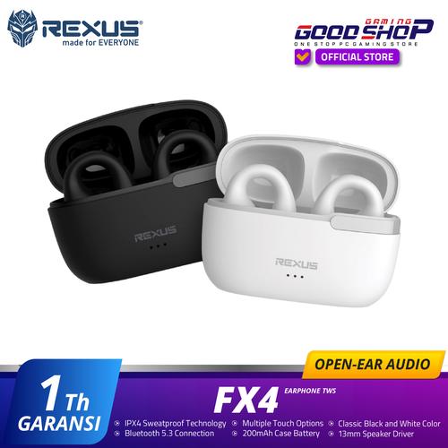 Jual Rexus Earphone TWS FX4 - Putih - Jakarta Pusat - Goodgamingshop ...
