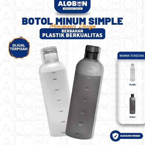 Jual EZ Botol Min Aesthetic Water Bottle Termos Botol Bening Estetik ...