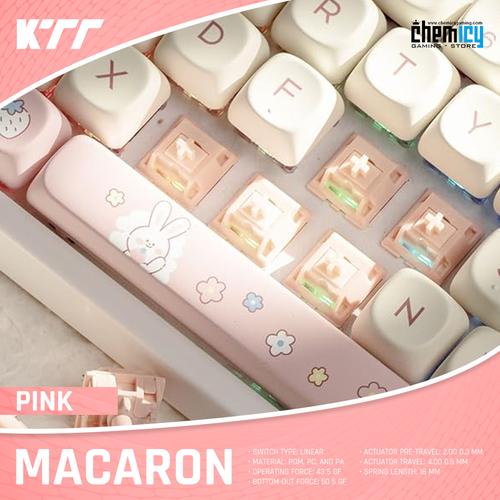 Jual KTT Macaron Series Pink Mechanical Switch - Jakarta Pusat - Chemicy Gaming | Tokopedia