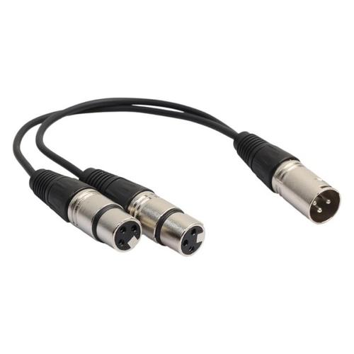 Promo Kabel Canon XLR 2 Female To 1 Male Kabel Canare Kecil 3-5 Meter ...