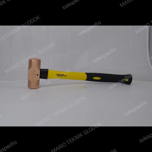 Jual (MT) Cooper Hammer Brass Stone OSTEQ Handle size 5 Lbs - Jakarta ...