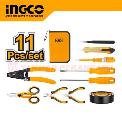 Jual Electricians Tools Set / Perkakas Elektrik 11 Pcs INGCO HKETS0111 ...