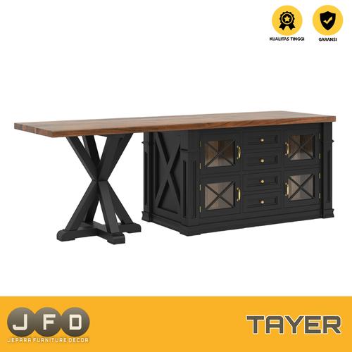 Promo Meja Island Kitchen Set Tayer Classic Island Table Aesthetic ...
