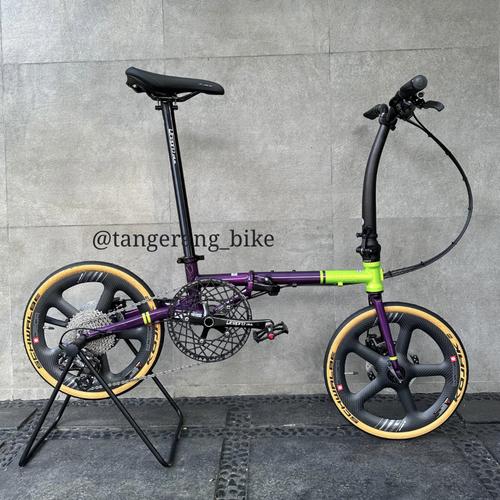 Jual Sepeda Fnhon Gust Disc 16 inch 10 Speed Black Yellow - Kota ...
