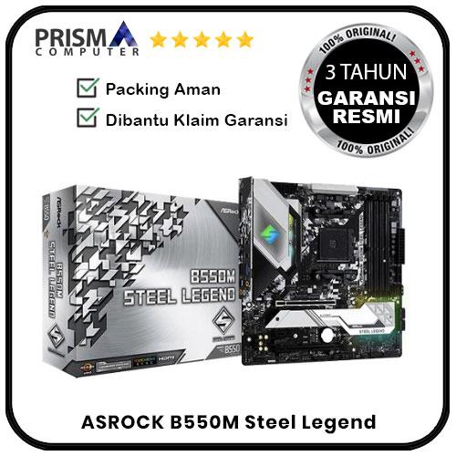 Jual Motherboard ASROCK B550M Steel Legend - Jakarta Barat - Prisma ...