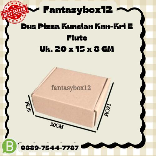 Jual Kardus/Dus/Packaging/Corrugated/Box Diecut Uk 20X15X8 Cm Polos ...