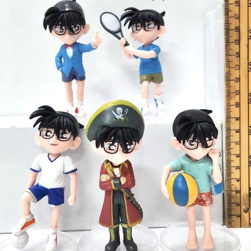 Jual Cake Topper Figure Detective Conan Set isi 5 Bajak Laut - Jakarta ...