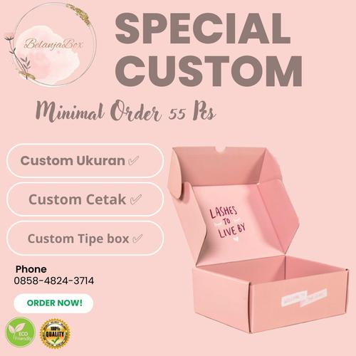 Jual Box/Kardus/Karton custom Ukuran dan Cetak - 32x22x4 cm - Kota ...