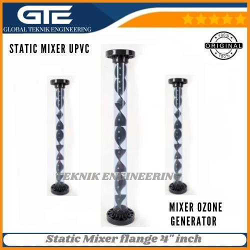Jual static mixer 4 inch static mixer flange 4 inch Static Mixer DN100 ...
