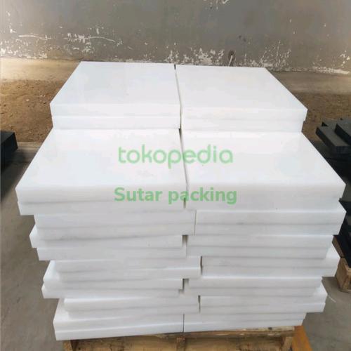 Jual PTFE SHEET LEMBARAN TEFLON POTONGAN 15MM X 20CM X 1MTR - Jakarta Barat - Sutar packing ...
