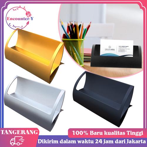 Jual Display Kartu Nama Bahan Logam Tempat Kartu Nama Stand Kartu Nama ...