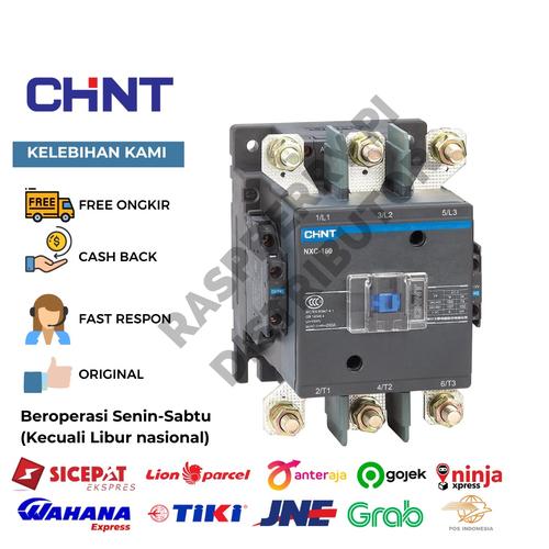 Jual Chint Kontaktor NXC-160 2NO+2NC 3Poles AC-1: 200A, AC-3 (380V) 160A - 220V - Jakarta Barat ...