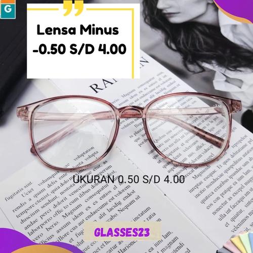 Jual New Arrival Kacamata Minus Frame Terbaru Tersedia Minus 0.50 s/d 4 ...