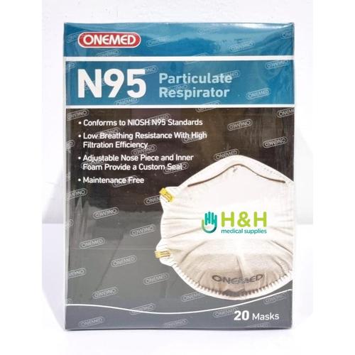 Jual Masker N95 Onemed / Masker N95 Medis / Masker N95 Onemed Original ...