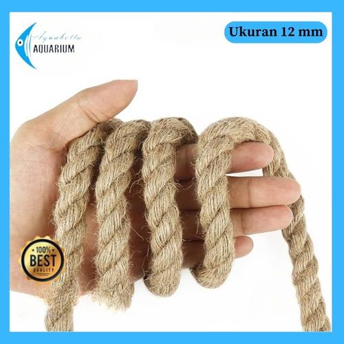 Jual Tali Tambang Manila Besar 12mm 14mm Tampar Goni Kapal Dadung Rami ...