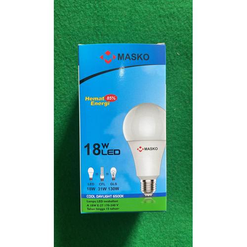 Jual Masko - Lampu LED E27 3W - 18W 6500K - Kota Balikpapan - Antasena ...
