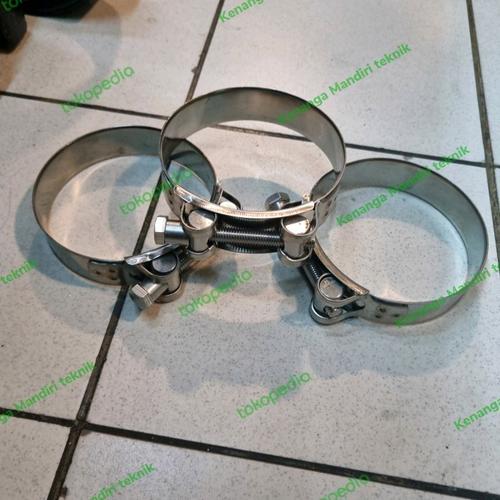 Jual klem superior 5 inch // Hose klem spiral 5 inch stainless 304 ...