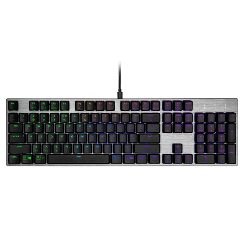 Promo Cooler Master SK652 Full Mechanical Gaming Keyboard - RED Cicil 0 ...