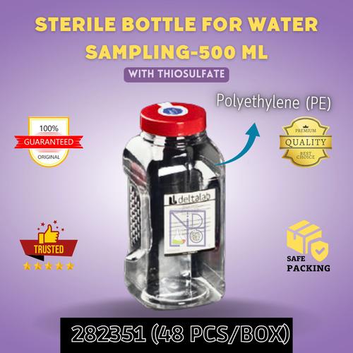 Jual Sterile Jar for Water Sampling - 1000 ml, w/o Thiosulfate, 48 pcs ...