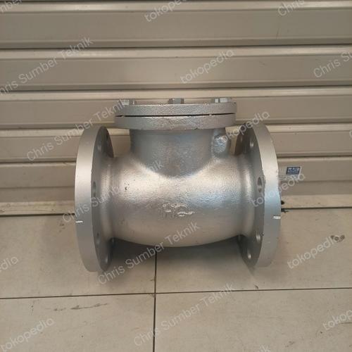 Jual Swing Check Valve HQ Cast Iron 20"Inch JIS10K Check Valve DN500 HQ ...