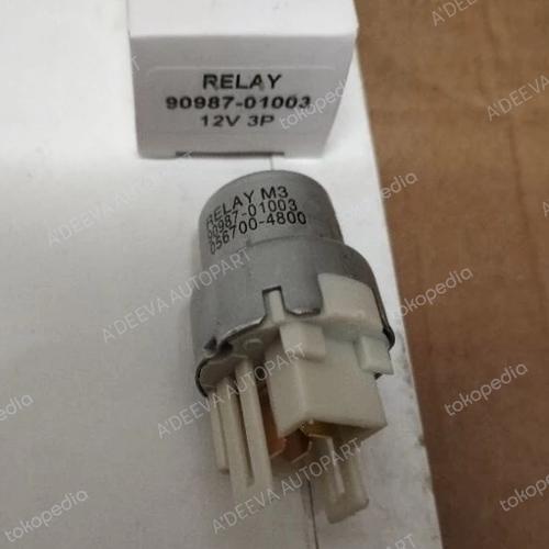 Jual RELAY HEAD LAMP TOYOTA KIJANG SUPER KF50 5K 4K 3Pin 12v/90987 ...