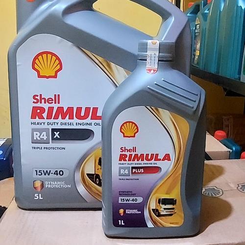 Jual Shell Rimula R4X 15w-40 Oli Mobil Mesin Diesel 6 Liter - Jakarta ...