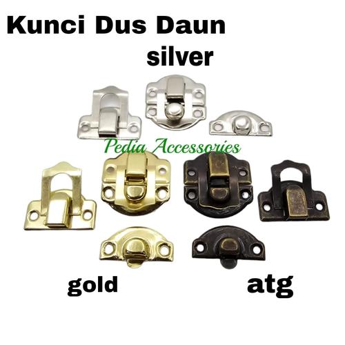 Jual KUNCI DUS BESAR/ KUNCI KOTAK PLAKAT/PENGAIT BOX 2,5x3cm Pak Isi ...
