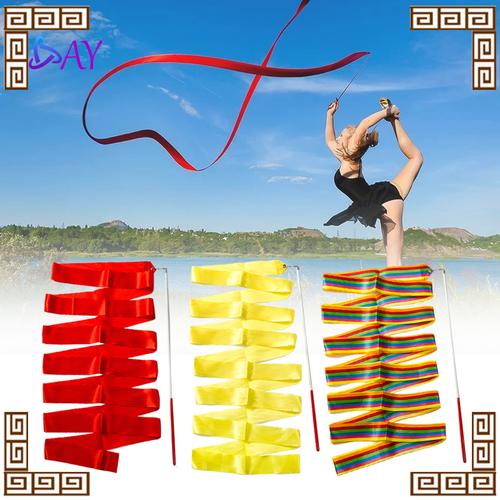 Jual Tongkat Pita Panjang 4/Tali Tari Balet/Ballet Senam Ritmik/Senam ...