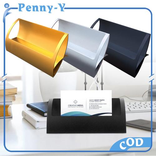 Jual Tempat Kartu Nama Metal Tempat Name Card Meja Business Card Holder ...