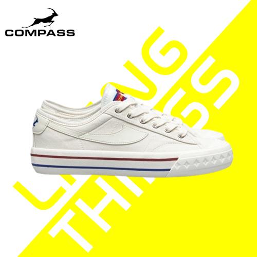 Jual Compass Retrograde Low Cream - Sepatu Sneakers Casual Pria Wanita ...