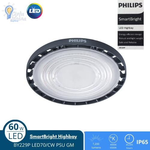Jual Lampu Philips SmartBright Highbay BY229P LED70 PSU GM - Putih ...