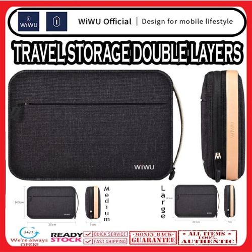 Jual Tas WIWU STORAGE TRAVEL ORGANIZER Double Layer Waterproof ...