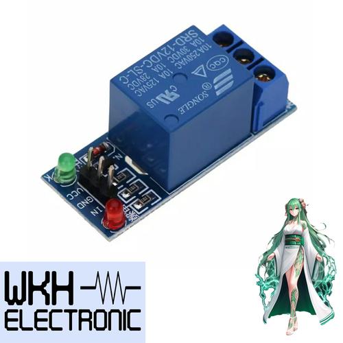 Jual Relay 12v 1 Channel Module Arduino Raspberry Pi 1Ch - Kota ...
