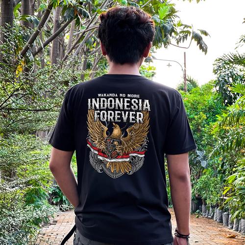 Jual Cocol Store - Kaos Wakanda No More Indonesia Forever - Long Putih ...