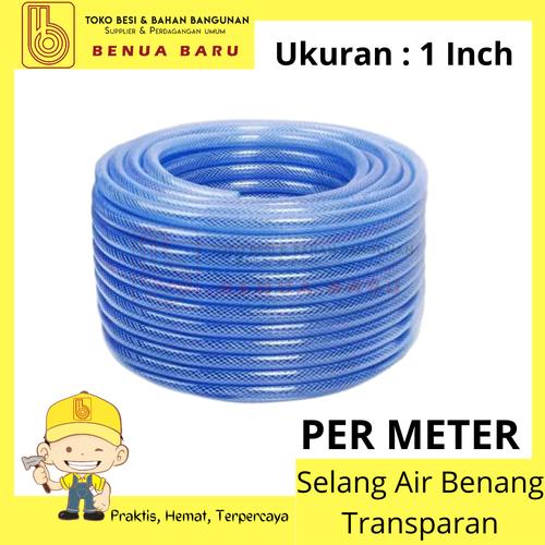 Jual Selang Air Serat Benang 1" Inch Per Meter Selang Taman Kebun 1 ...