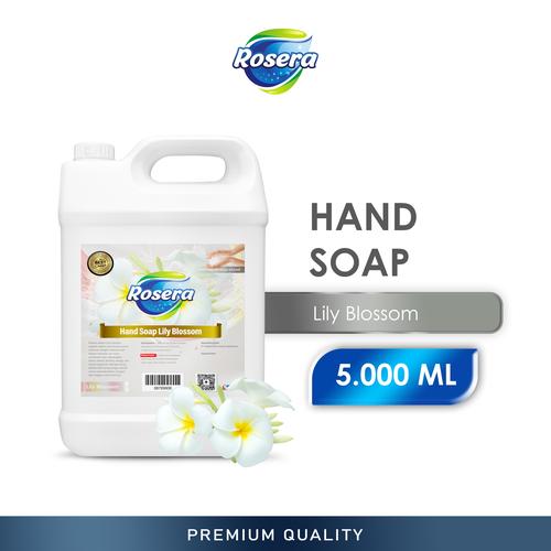 Promo Rosera Hand Soap 5 Liter 5000 ML Sabun Cuci Tangan Lily Blossom ...
