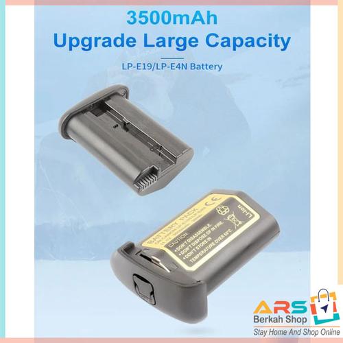 Jual Baterai LP-E19 LP-E4N Canon EOS R3, EOS-1DX Mark III EOS-1DX EOS-1Ds - Kota Tangerang ...
