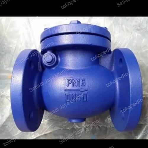 Jual Swing Check Valve Cast Iron Pn16 Flange 3" inch - Jakarta Barat ...