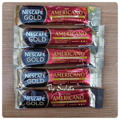 Jual Nescafe Gold Americano Sachet Kopi Malaysia Eceran - Jakarta ...