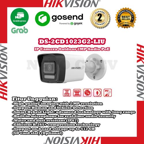 Jual DS-2CD1023G2-LIU IP CAMERA OUTDOOR HIKVISION 2MP Audio PoE Dual Light - Jakarta Barat ...