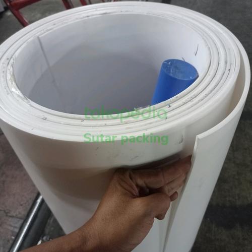 Jual PTFE SHEET POTONGAN TEFLON 3MM X 100CM X 100CM - Jakarta Barat - Sutar packing | Tokopedia