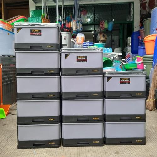 Jual Lemari Laci EXCEL Komet Star M 3-4-5 Container Box Medium susun 3 ...