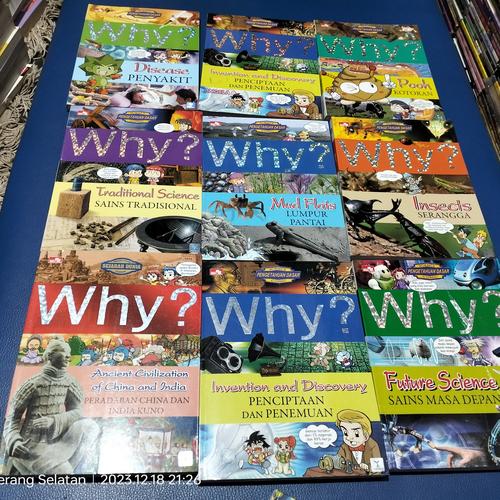 Jual buku why science comic pengetahuan dasar - traditional - Kota ...