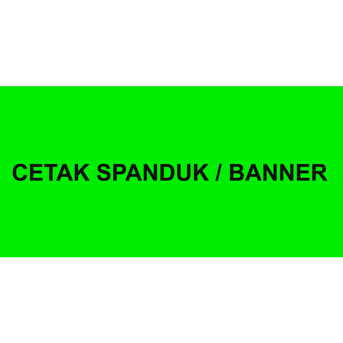 Jual CETAK SPANDUK / BANNER - Kota Tangerang Selatan - pustakalima ...