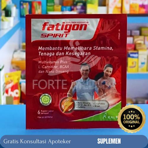 Jual Fatigon Spirit 1 Strip 6 Tablet - Suplemen - Kota Denpasar ...