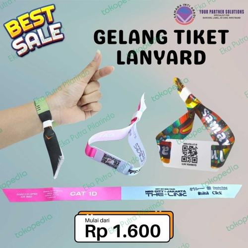 Jual Gelang event Lanyard / tiket /Konser / Kpop / Event / Konser ...