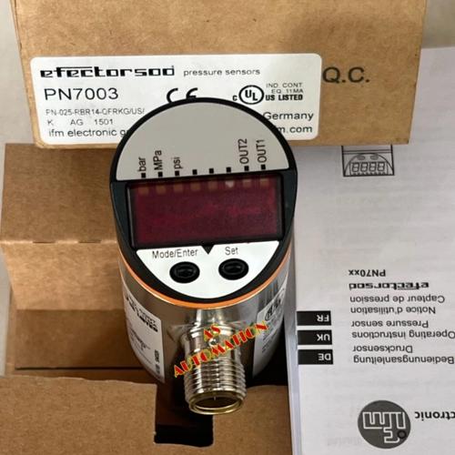 Jual IFM PN7003 Pressure Sensors - Jakarta Barat - Hydraulick & Pneumatick | Tokopedia