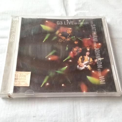Jual CD Joe Satriani Eric Johnson Steve Vai G3 live in concert - Kota ...