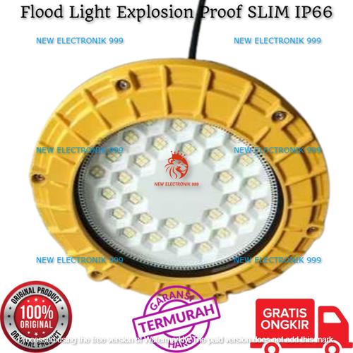 Jual Lampu Sorot YAMING Flood Light Explosion Proof SLIM LED 50W 6000K ...